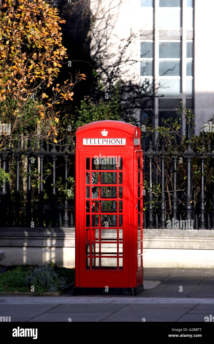 Red Telephone Box London England UK Europe Stock Photo - Alamy