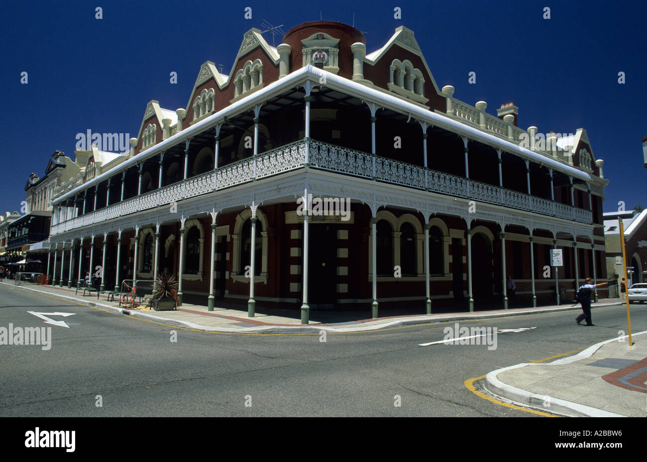 Historic houses in the center of Fremantle Stock Photo - Alamy