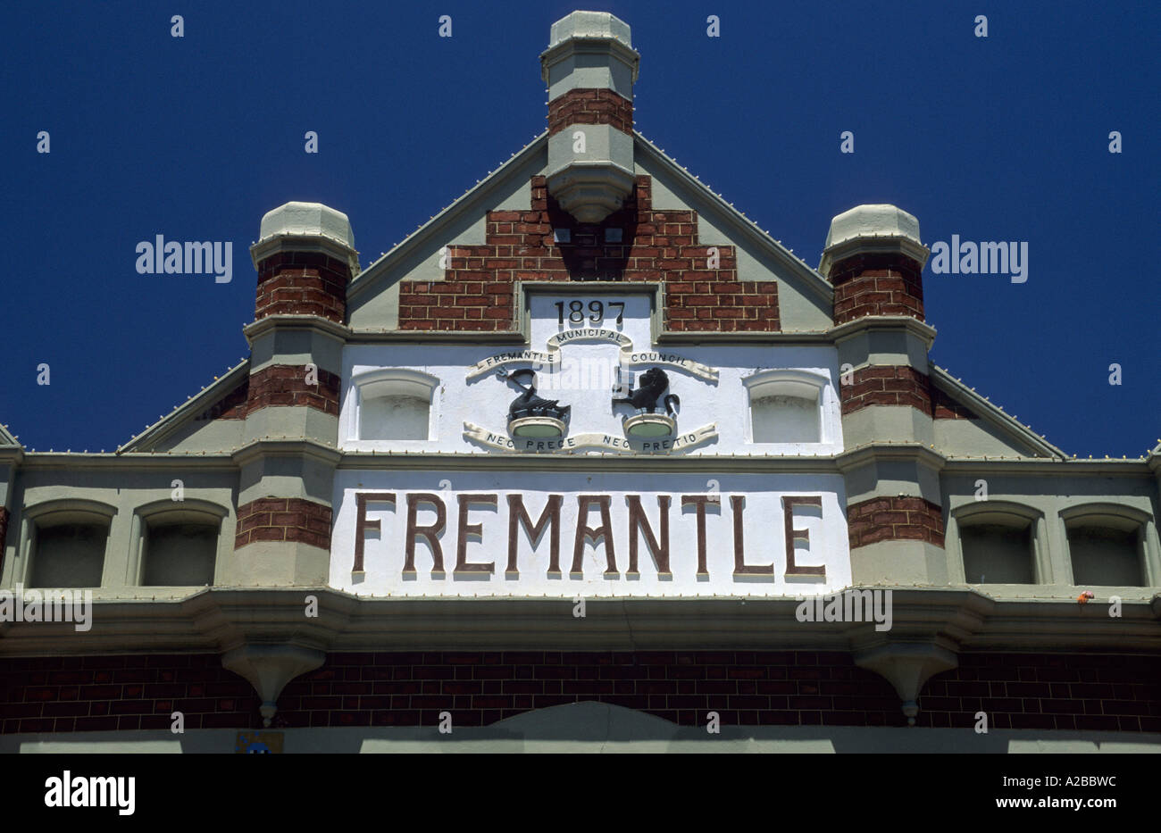 Historic houses in the center of Fremantle Stock Photo - Alamy