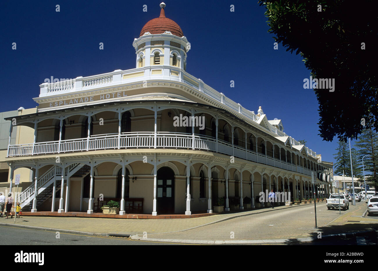 Historic houses in the center of Fremantle Stock Photo - Alamy