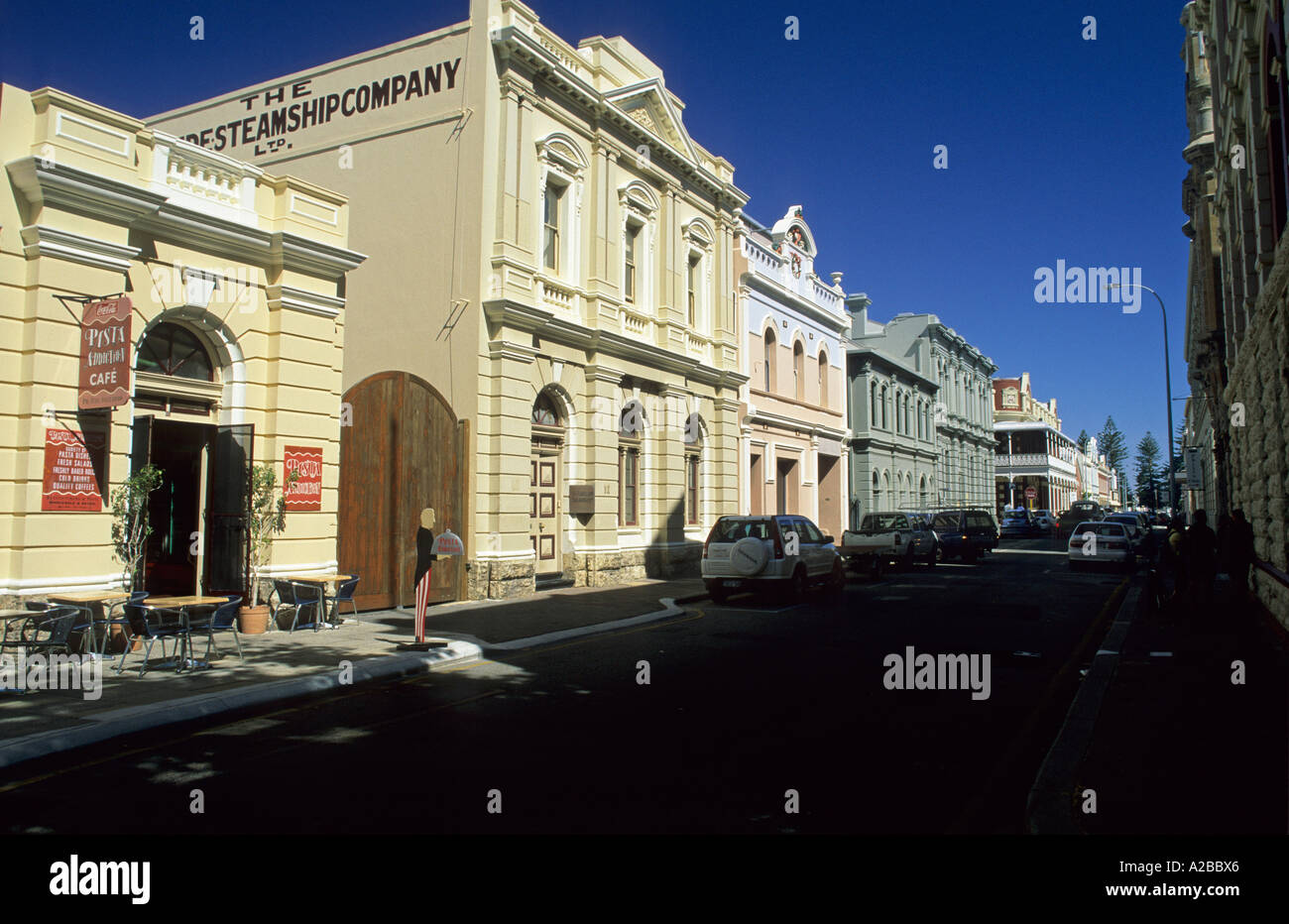 Historic houses in the center of Fremantle Stock Photo - Alamy