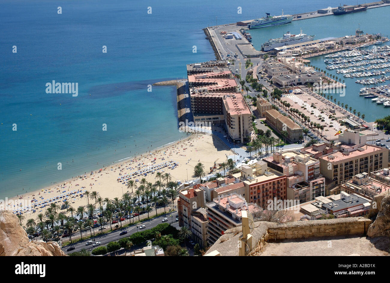 Seafront Alicante Alacant Valencia Comunitat Comunidad Valenciana Costa ...