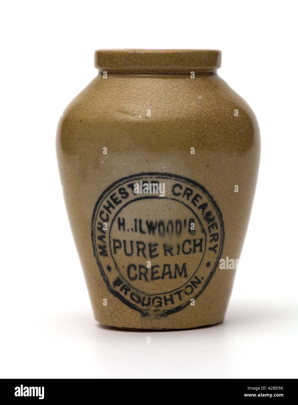 Hailwood's Stoneware Cream Pot Stock Photo - Alamy