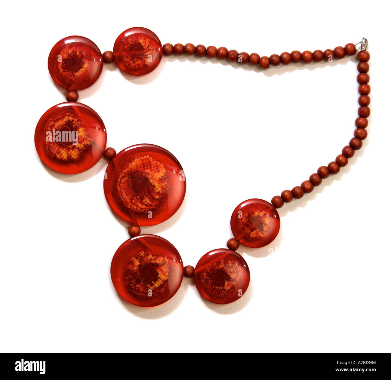 Modern Plastic Necklace Stock Photo - Alamy
