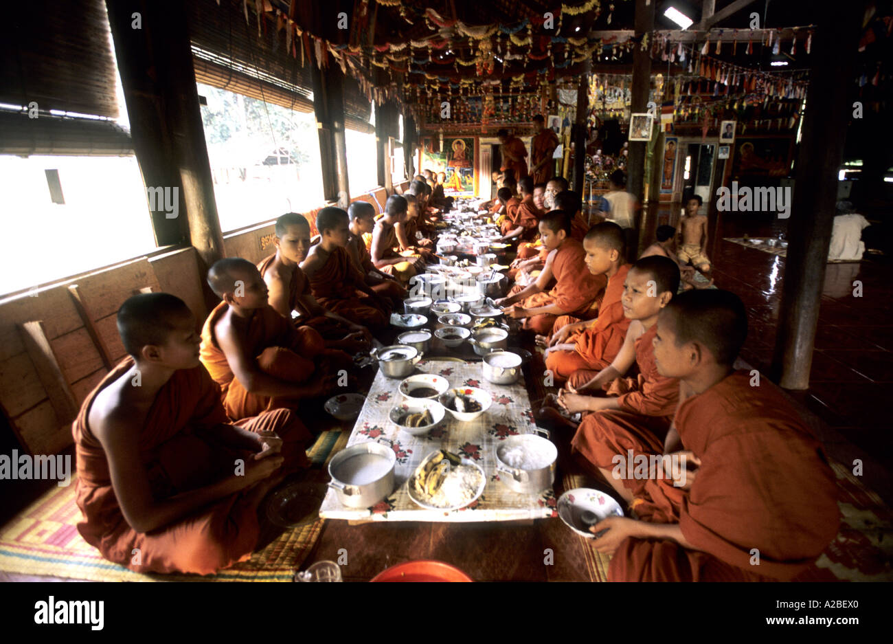Monks dinner hi-res stock photography and images - Alamy
