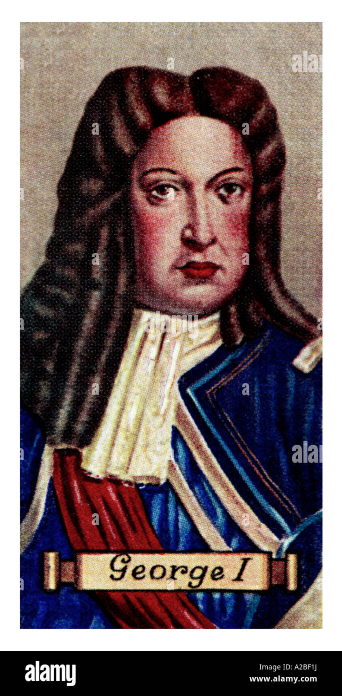 King George I House of Hanover EDITORIAL USE ONLY Stock Photo - Alamy