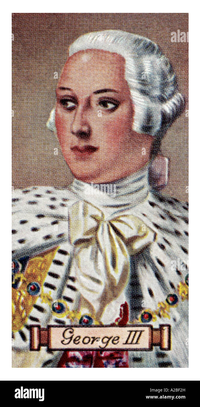 King george iii hi-res stock photography and images - Alamy