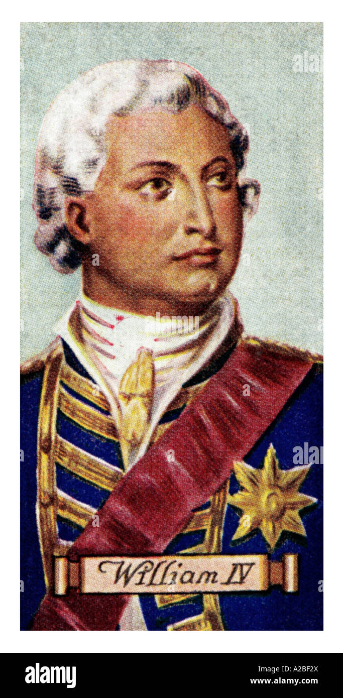 King William IV House of Hanover EDITORIAL USE ONLY Stock Photo - Alamy