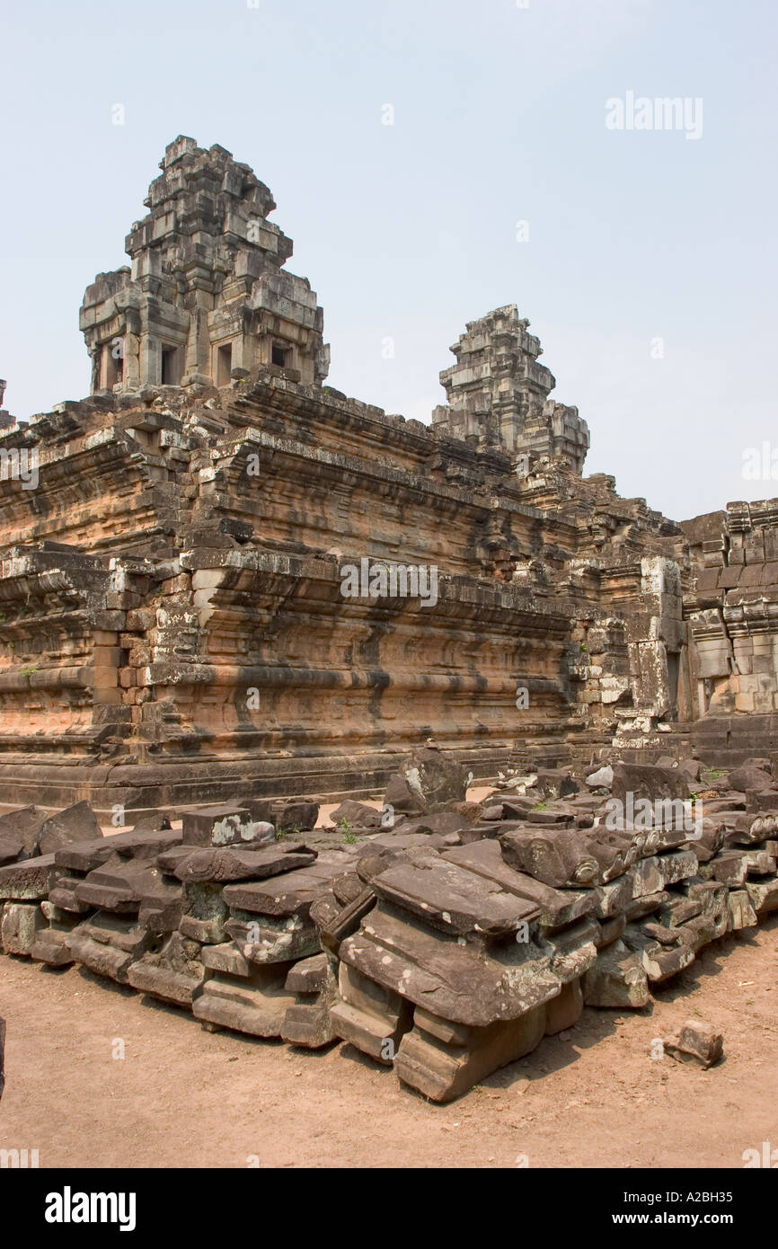 Cambodia Siem Reap Angkor Thom group Ta Keo unfinished temple built by ...