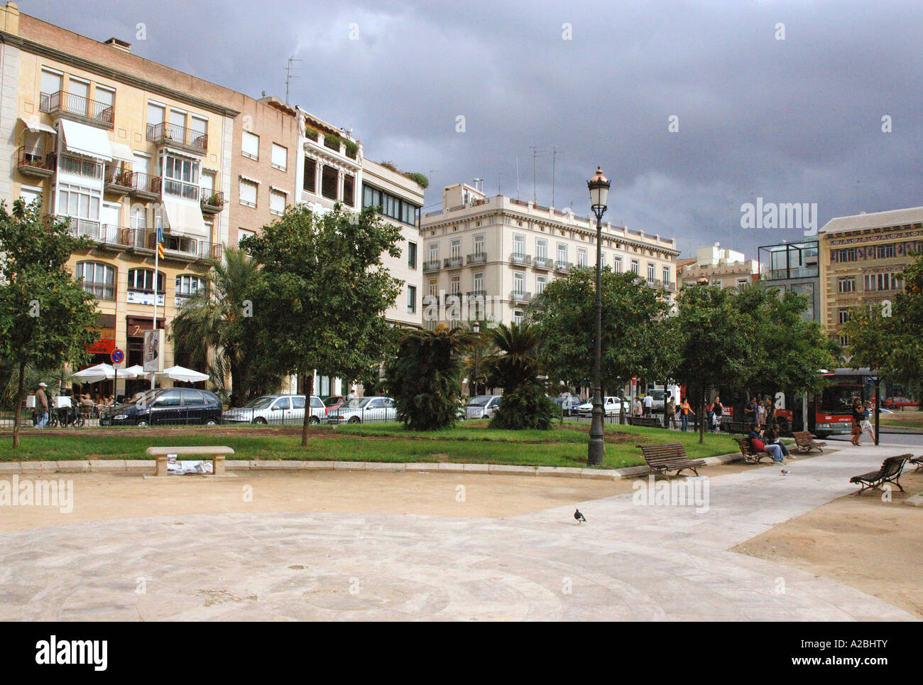 Plaza de la Reina Queen square Valencia Comunitat Comunidad Valenciana ...