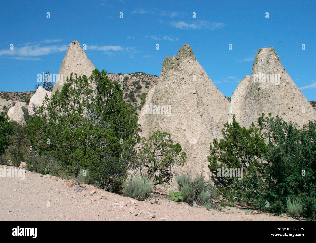 Tent Rocks National Monument, Cochito Pueblo, New Mexico Stock Photo ...