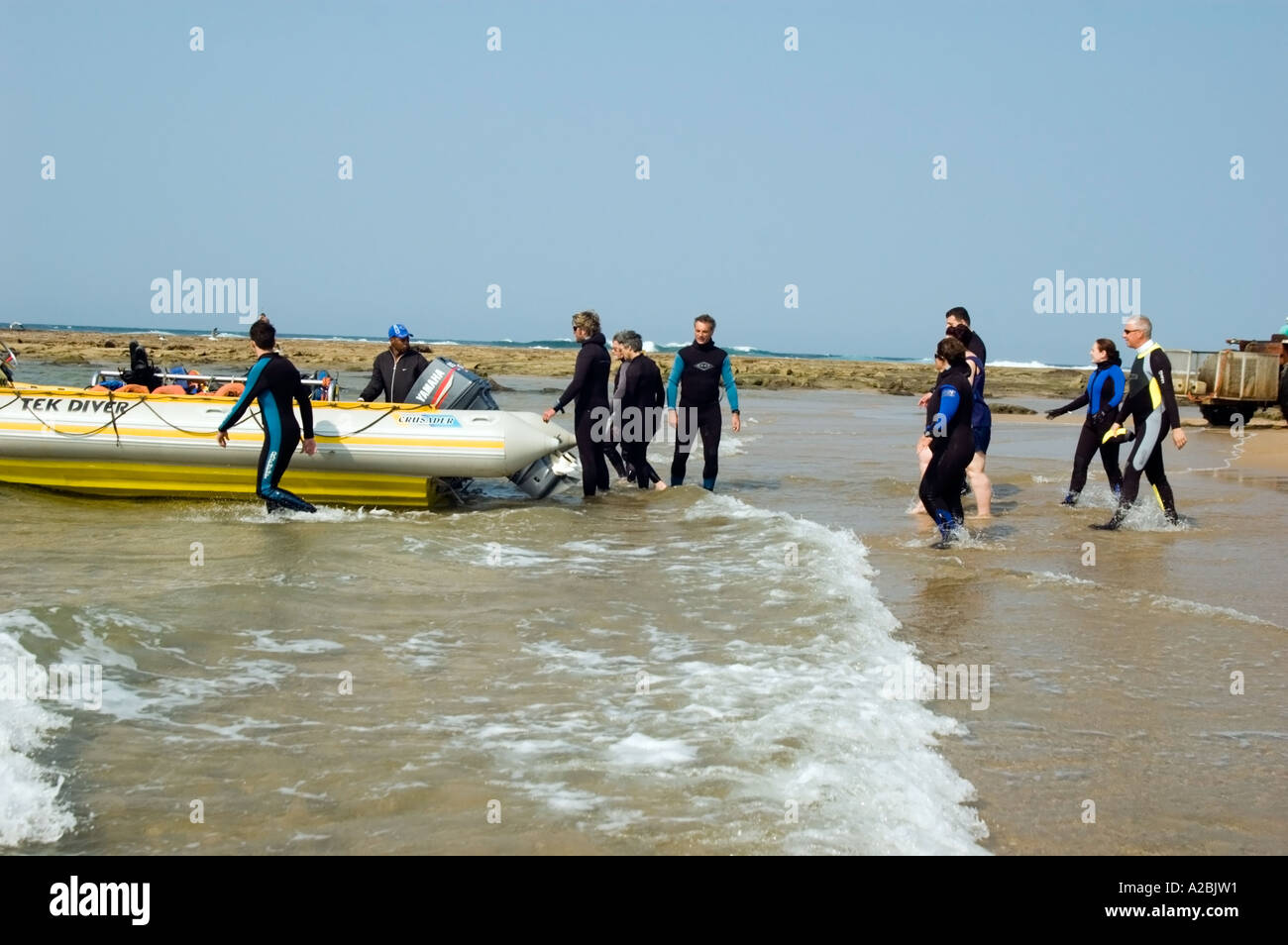 Scuba diving school at Sodwana Bay Nature Reserve within the Greater St ...