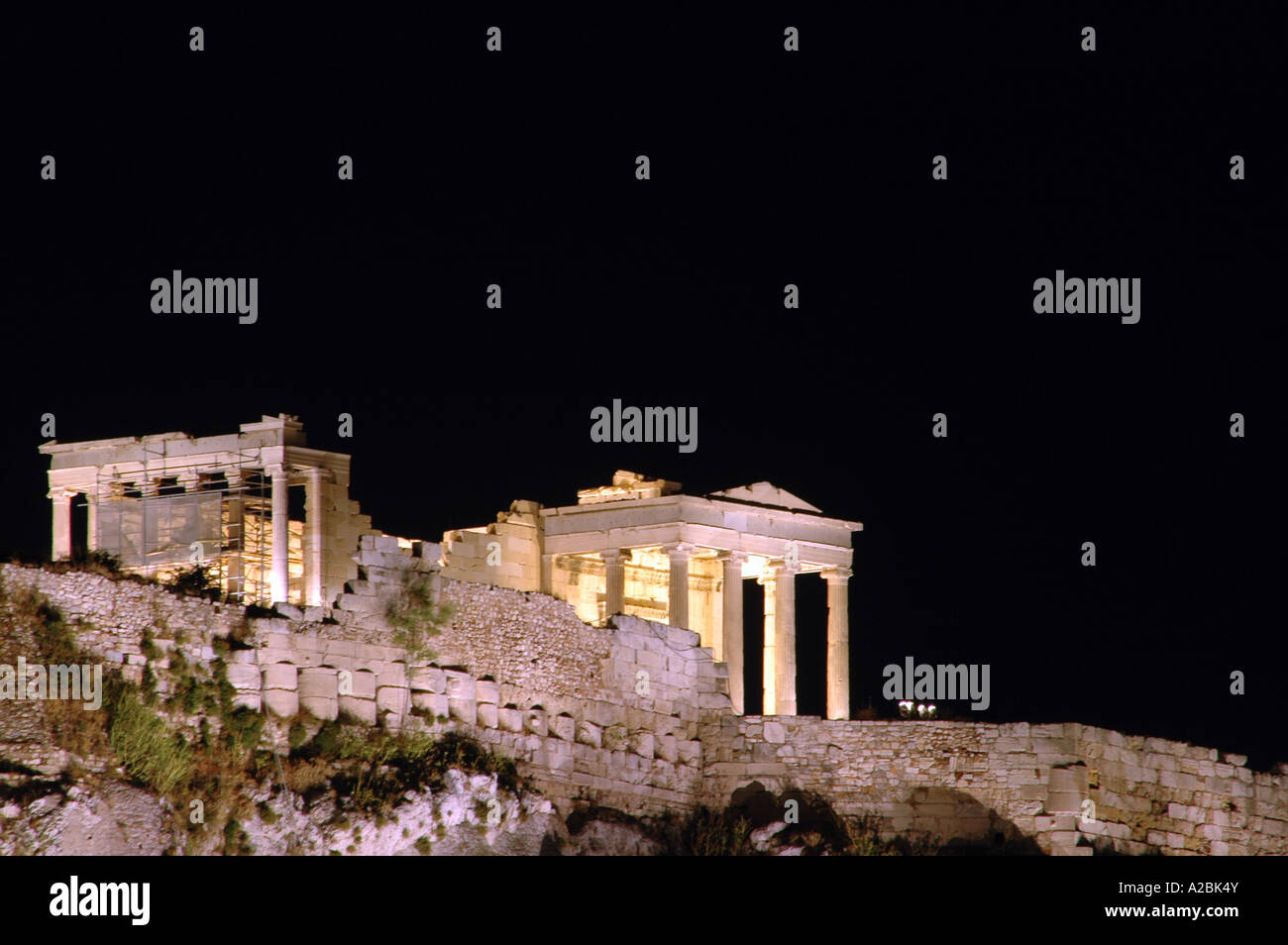 historic acropolis athens greece Stock Photo - Alamy