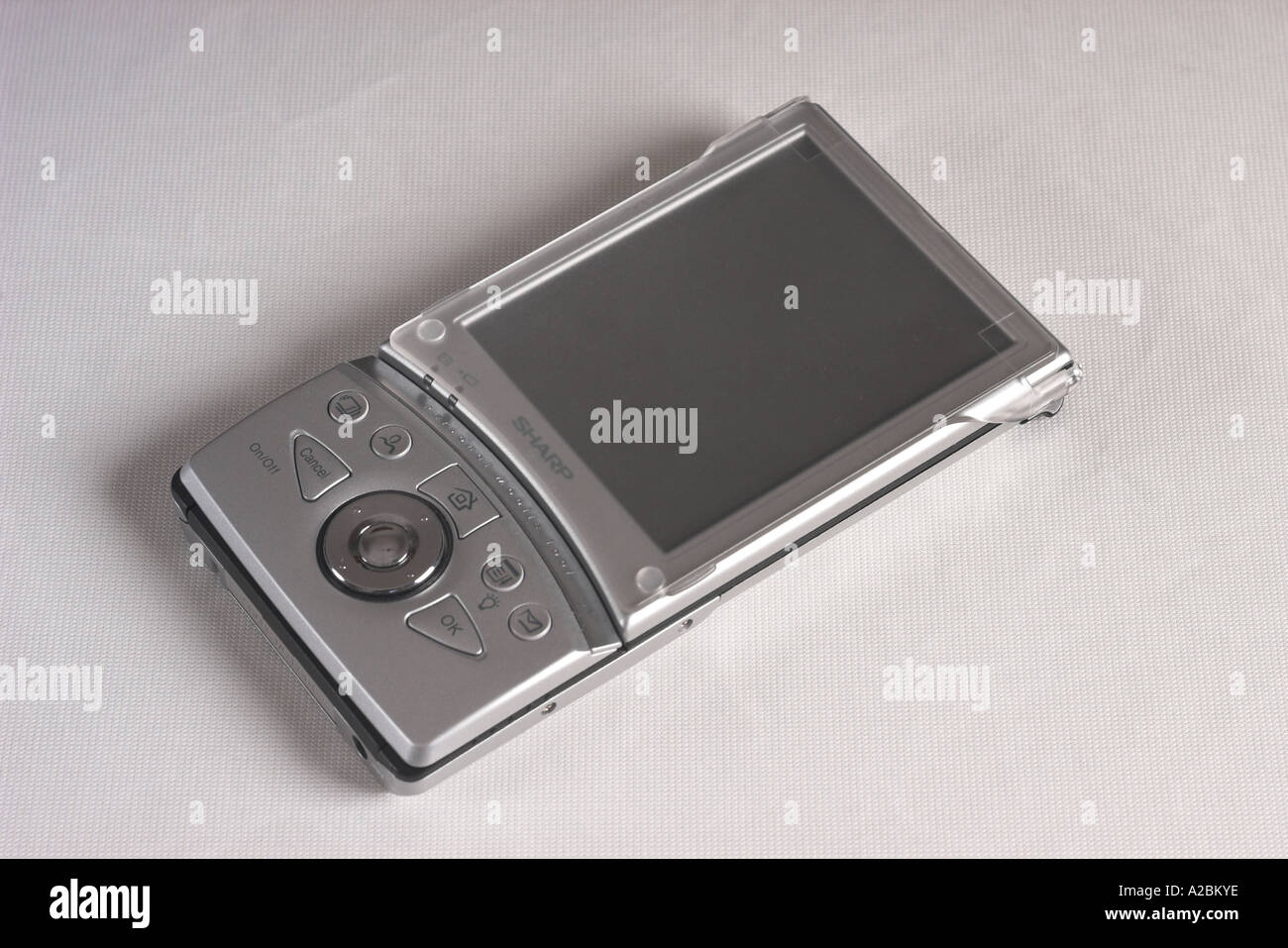 Sharp Zaurus electronic PDA organiser Stock Photo - Alamy