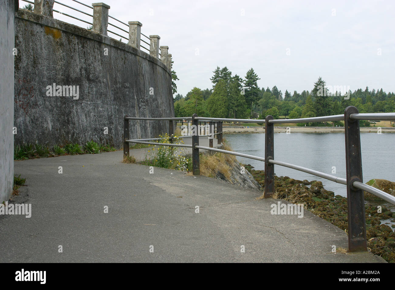Stanley park bike trail hi-res stock photography and images - Alamy