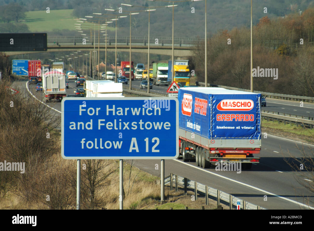 A12 motorway hi-res stock photography and images - Alamy