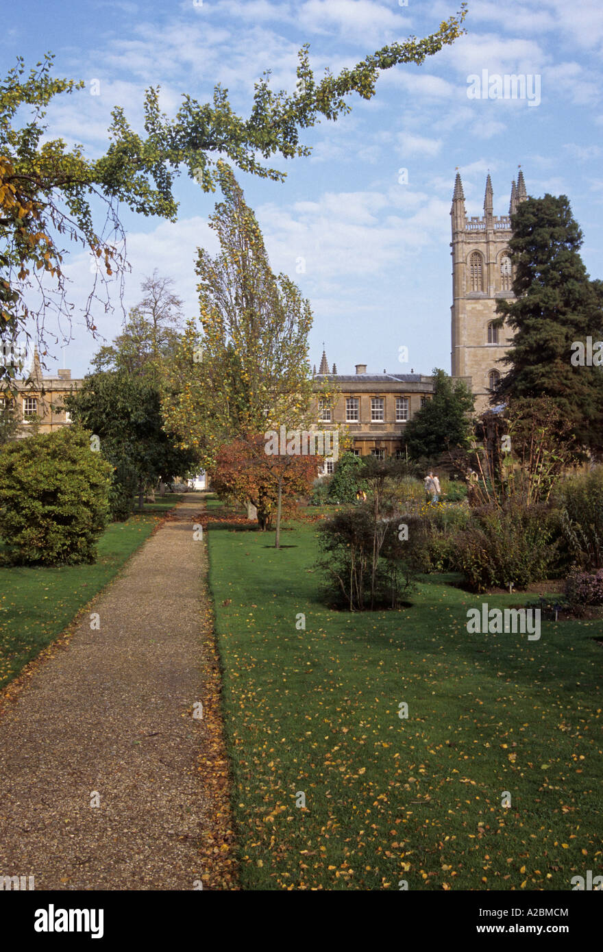 botanical gardens Oxford United Kingdom Stock Photo - Alamy