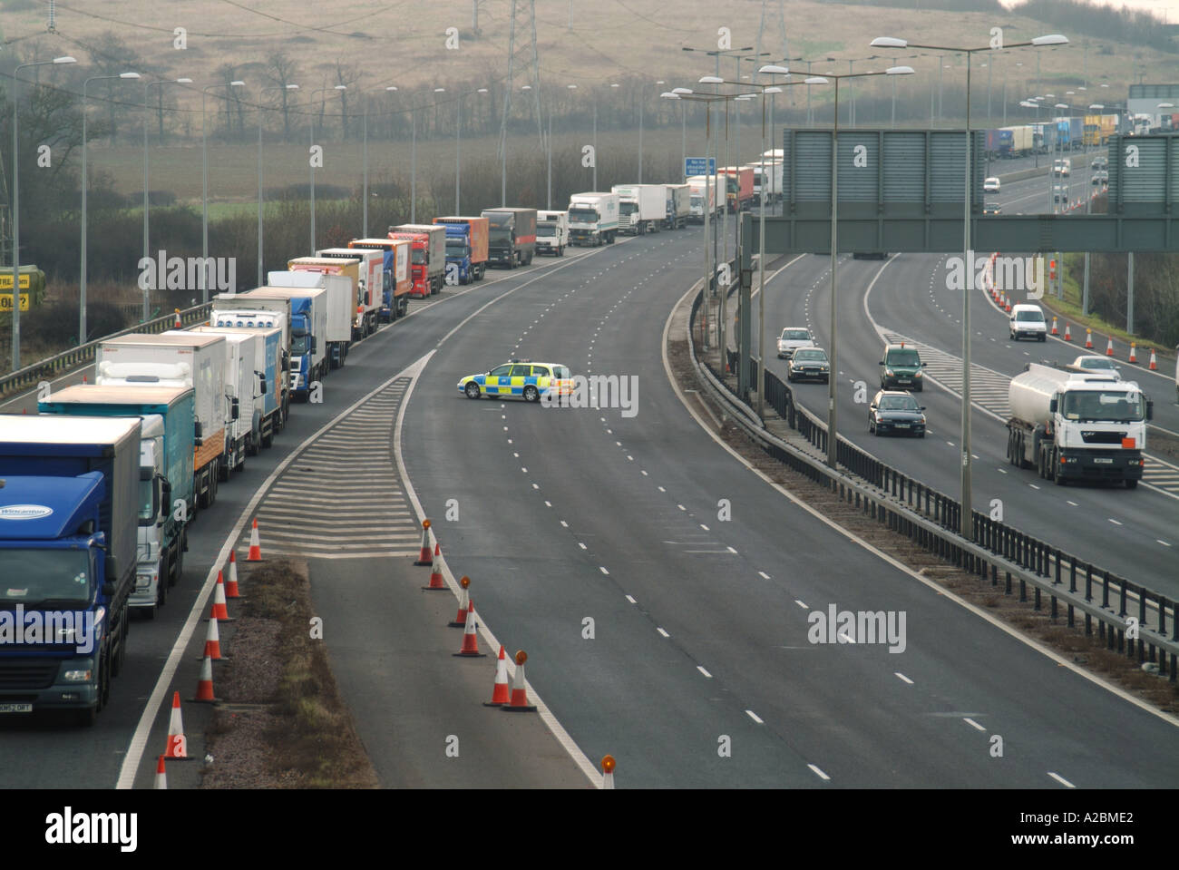 Motorway Closed High Resolution Stock Photography and Images - Alamy