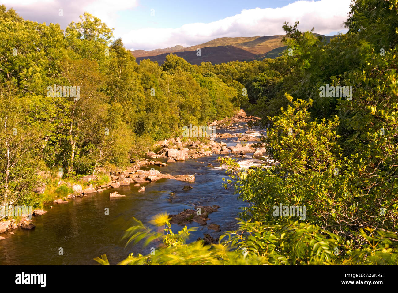 River Tummel Tayside Scotland United Kingdom Stock Photo - Alamy