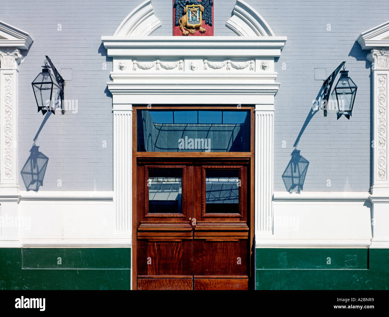 Door Windows And Lamps In Trujillo In Peru Stock Photo - Alamy