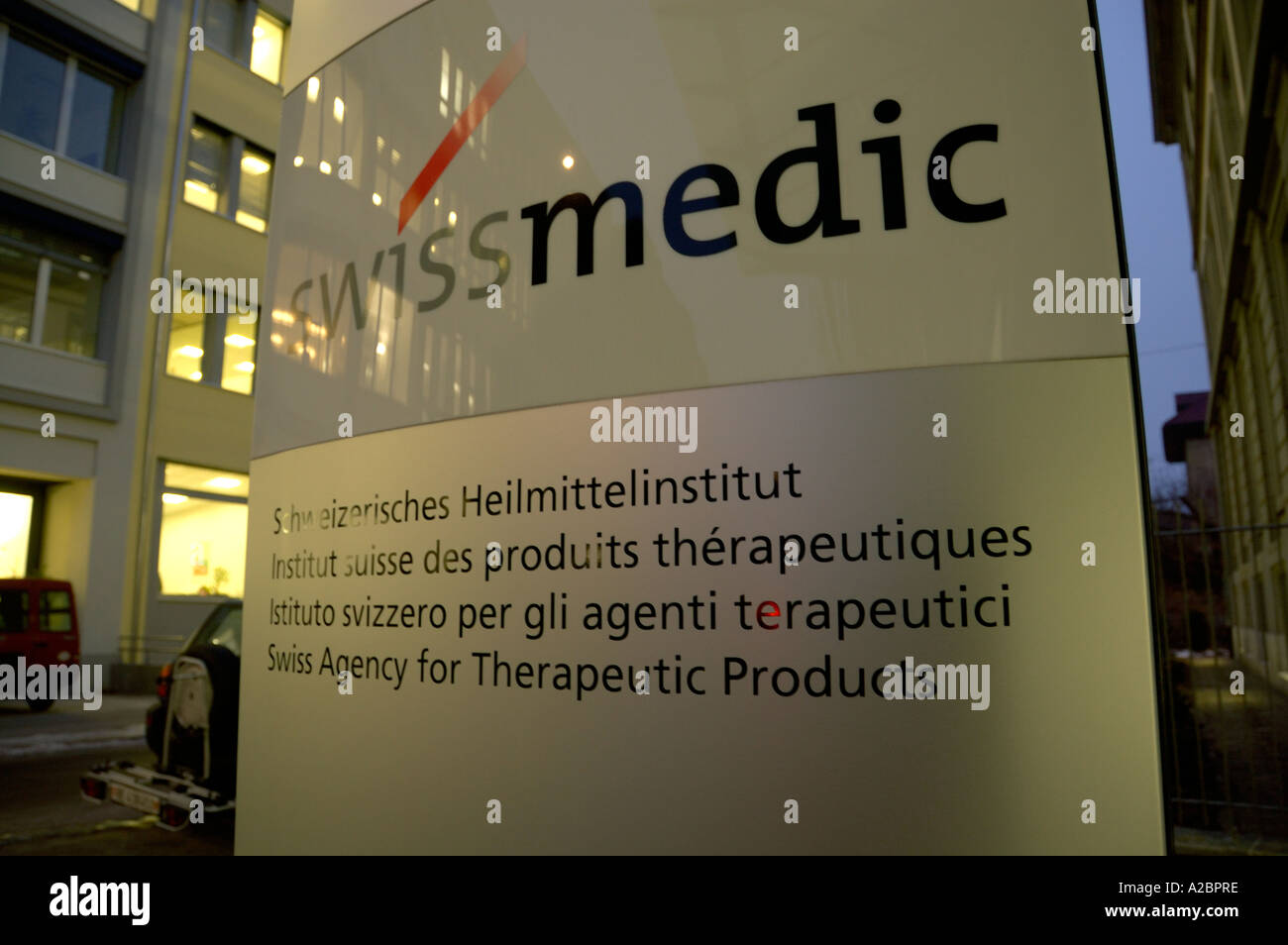 swissmedic in berne, switzerland. (c) by uli nusko, ch-3012 bern Stock ...