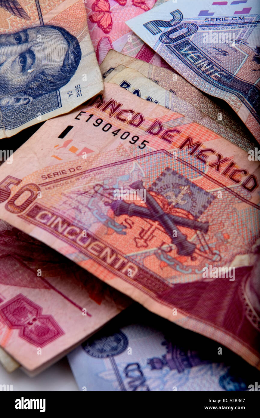 Mexican banknote hi-res stock photography and images - Alamy