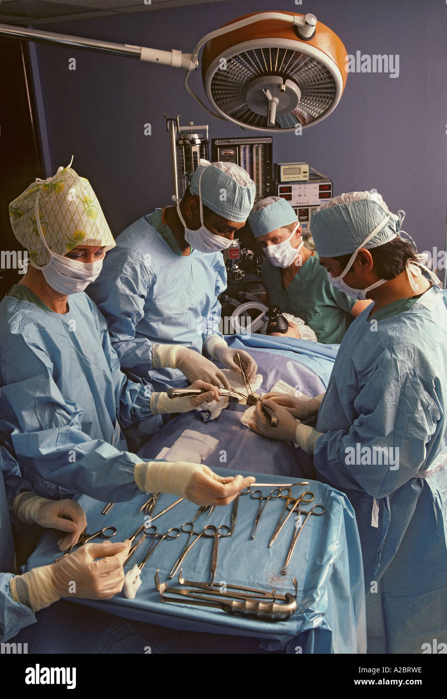 doctors and nurses in hospital operating room Stock Photo - Alamy