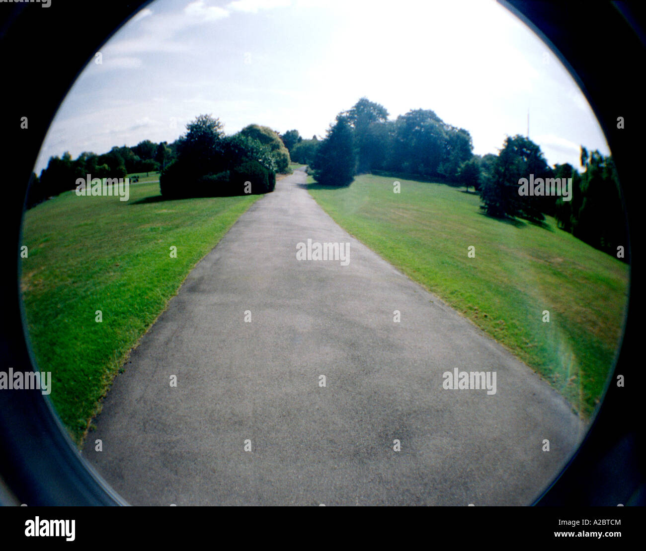 Tarmac path grass hi-res stock photography and images - Alamy