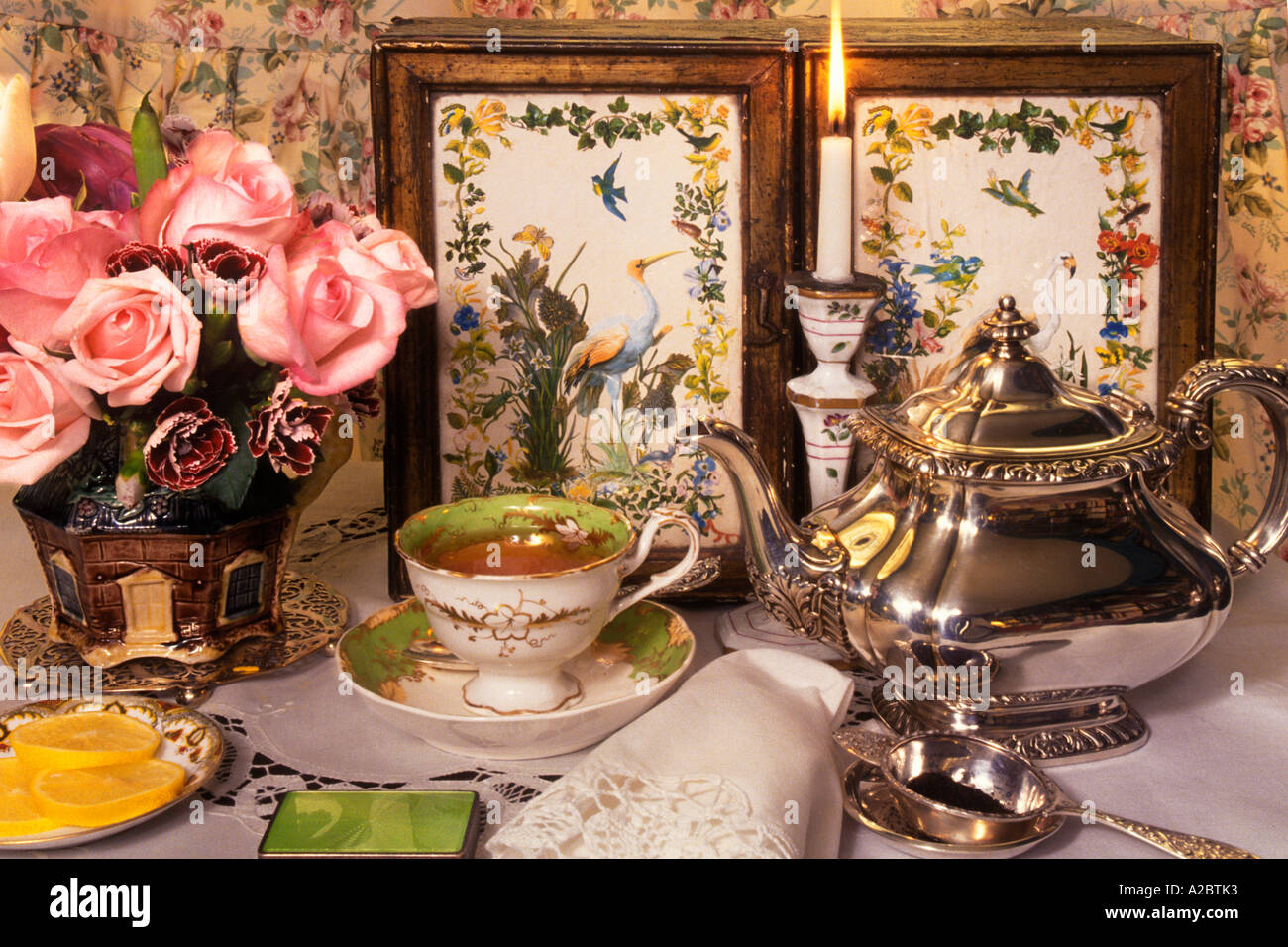 Victorian Tea Party Background