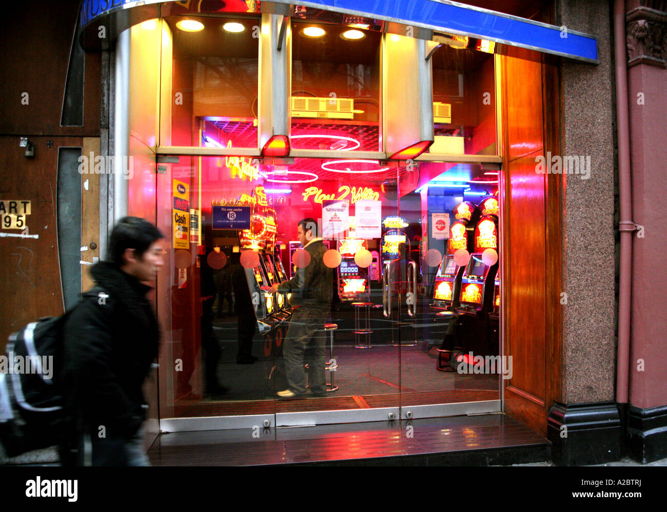 Amusement arcade in London Stock Photo - Alamy