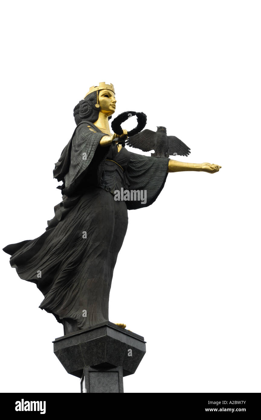 Sofia monument Goddess of Wisdom Bulgaria East Europe Stock Photo - Alamy