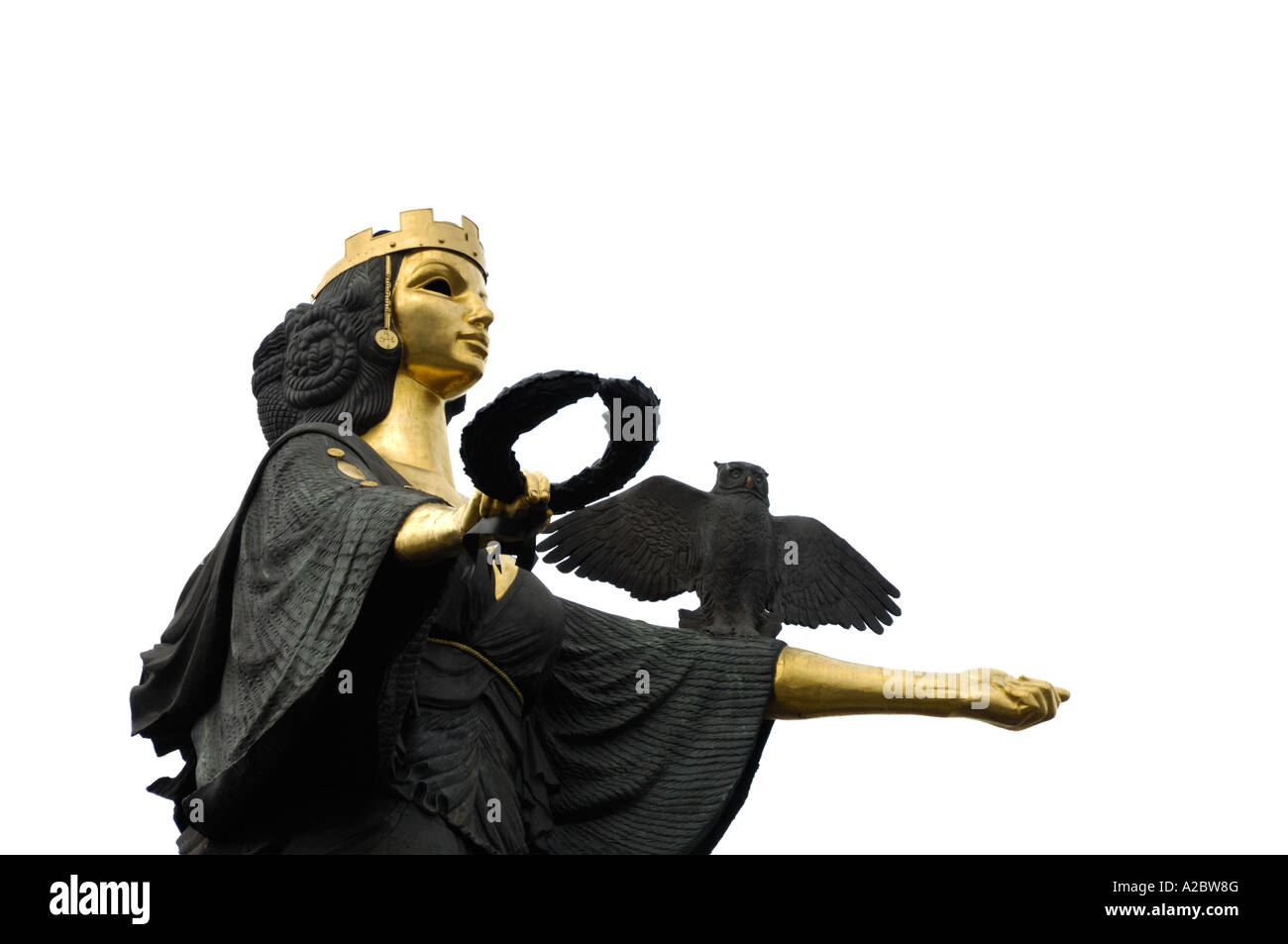 Sofia monument Goddess of Wisdom Bulgaria East Europe Stock Photo - Alamy