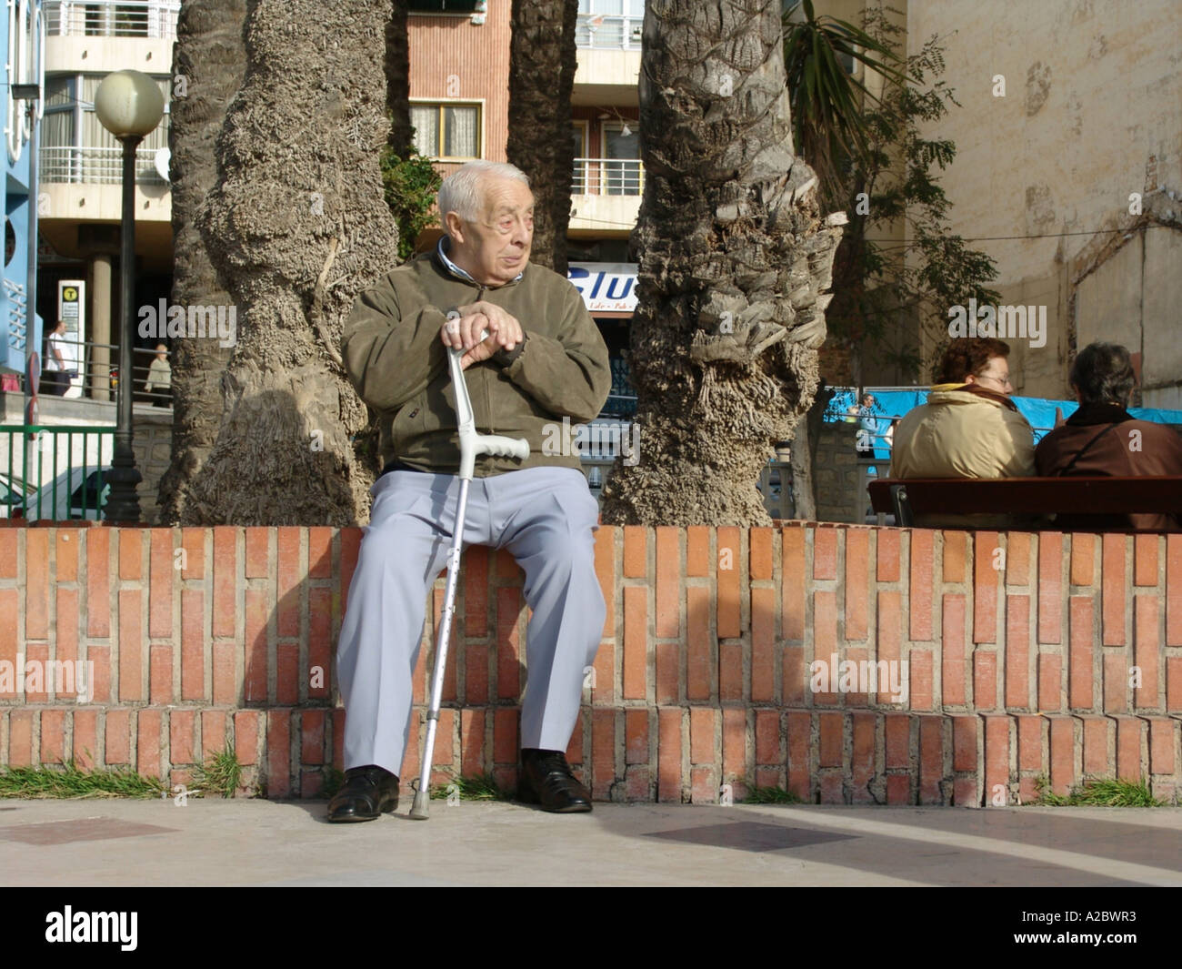 Benidorm spain pensioner hi-res stock photography and images - Alamy