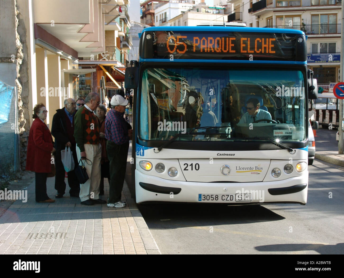 Benidorm bus hi-res stock photography and images - Alamy