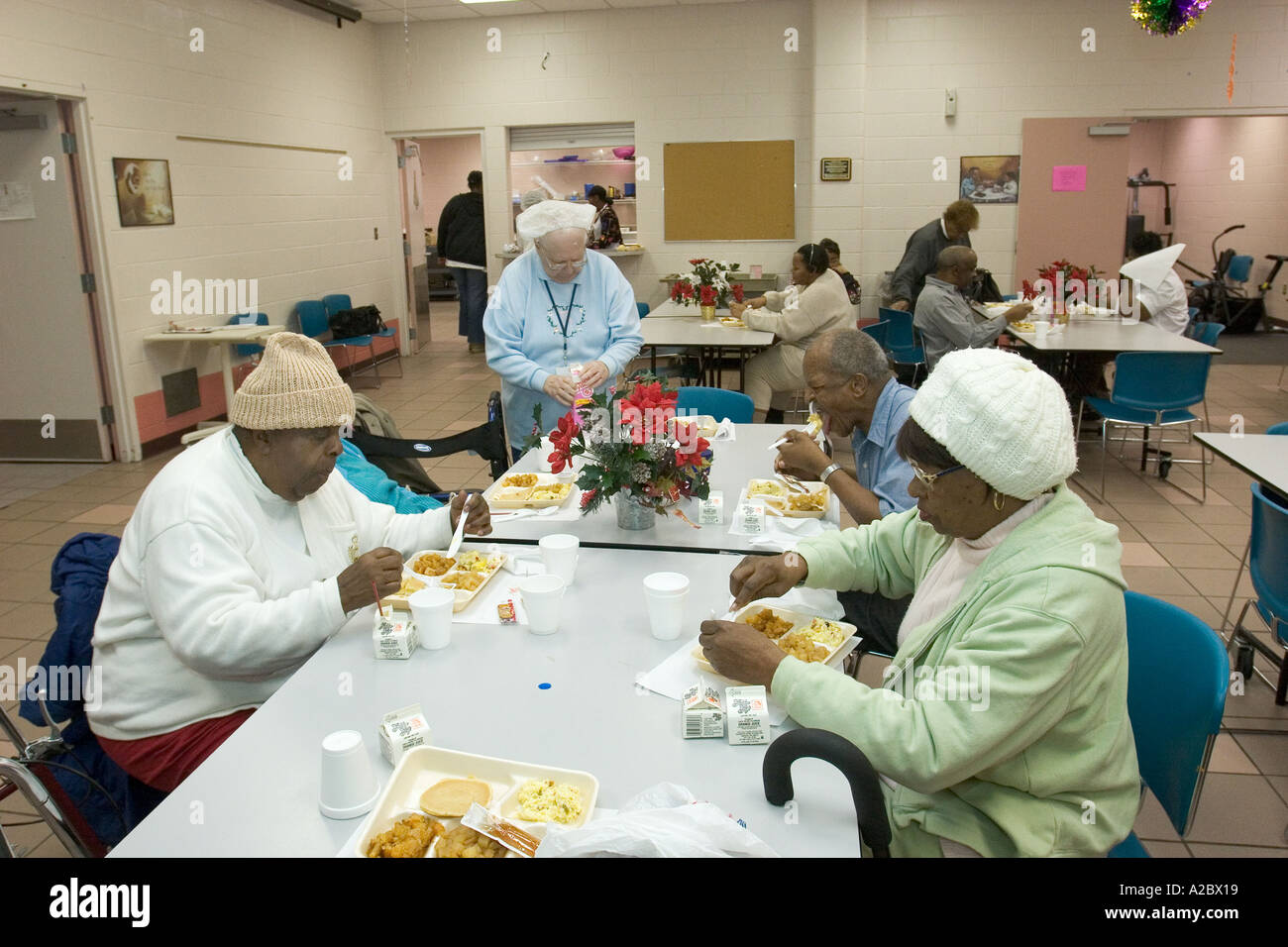 Lunch Program for Senior Citizens at United Methodist Community House ...