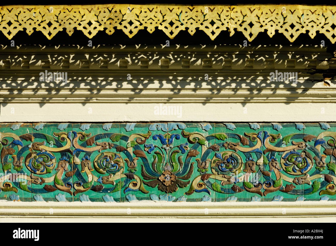 Ceramic detail at St Nikolai Russian Church Sofia Bulgaria East Europe Stock Photo - Alamy