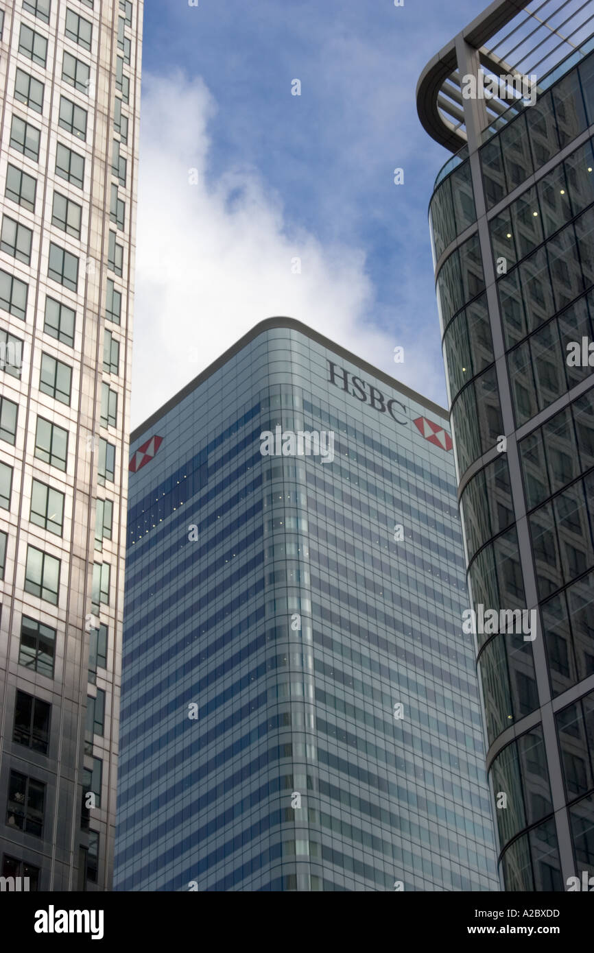 HSBC bank headquarters Canary Wharf Stock Photo - Alamy