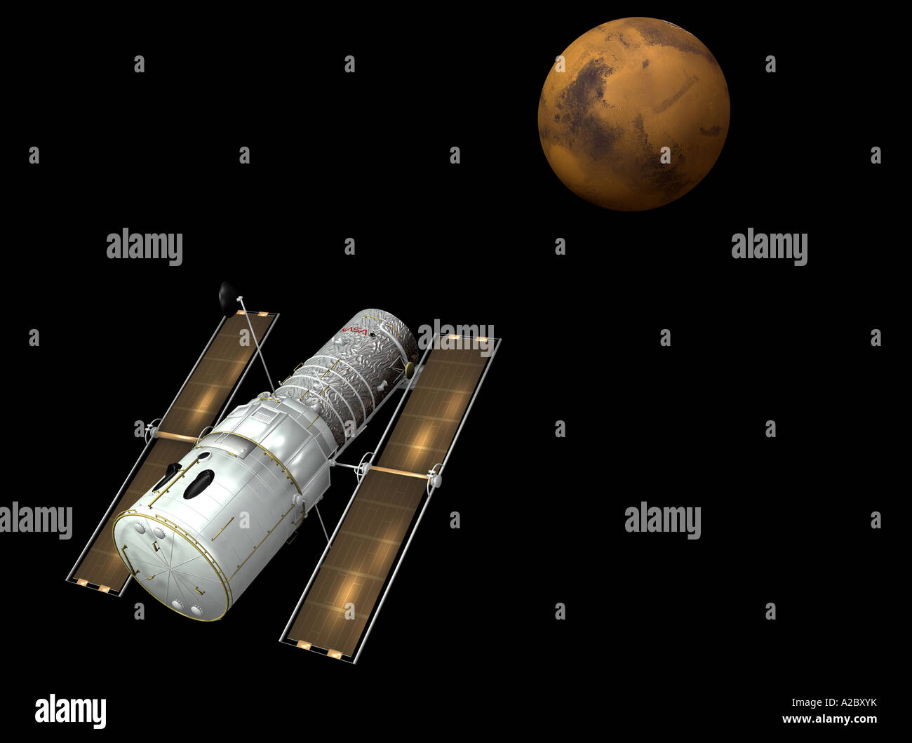 Hubble space telescope Stock Photo - Alamy