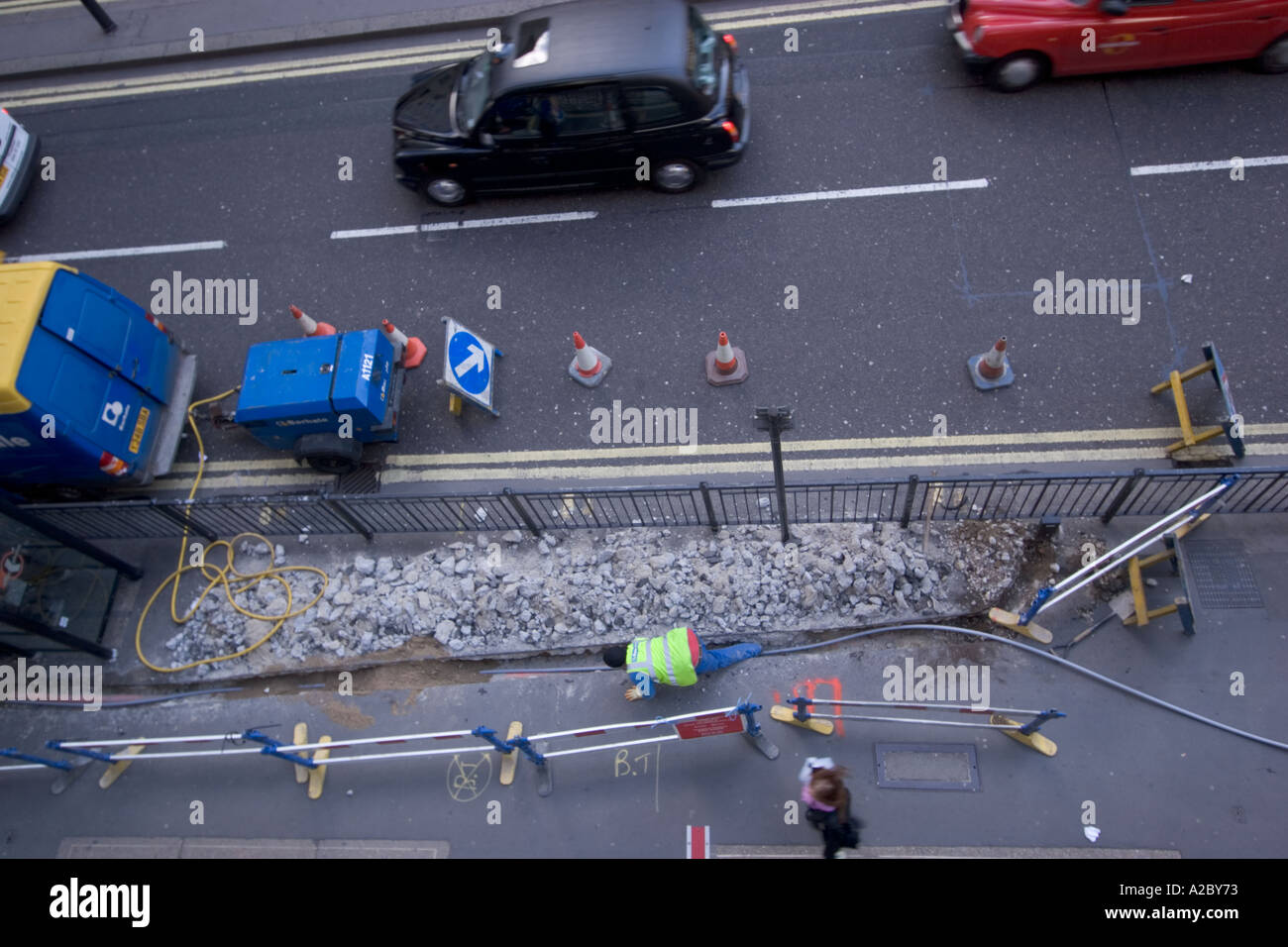Laying telephone cables laying hi-res stock photography and images - Alamy