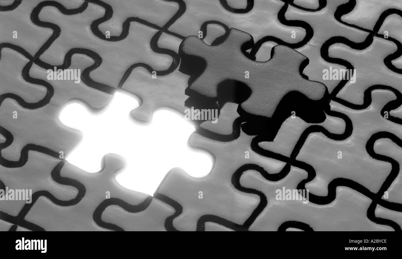 Only one solution Black and White Stock Photos & Images - Alamy