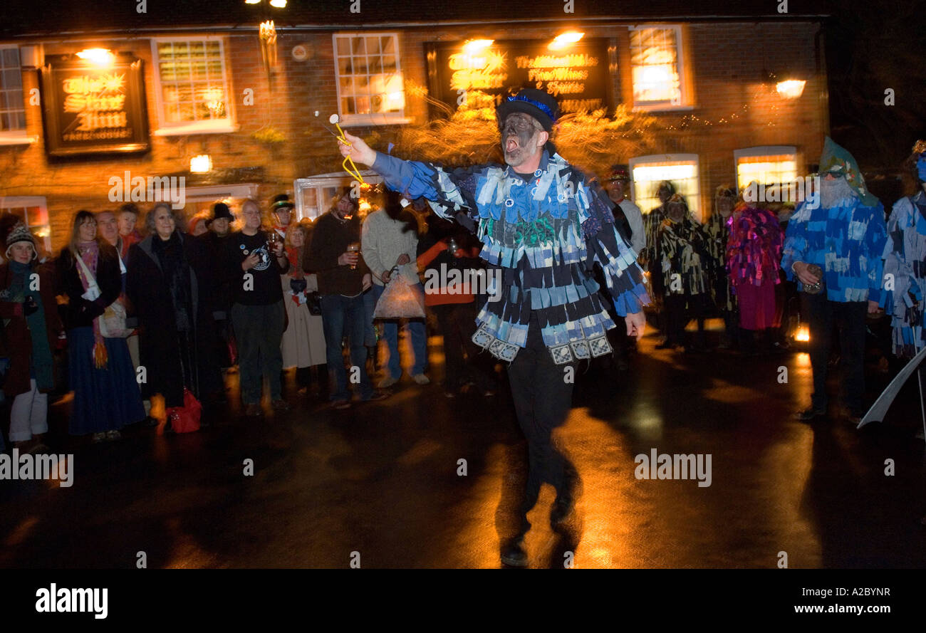 Wassailing: the blessing of cider apple trees southern England Morris ...