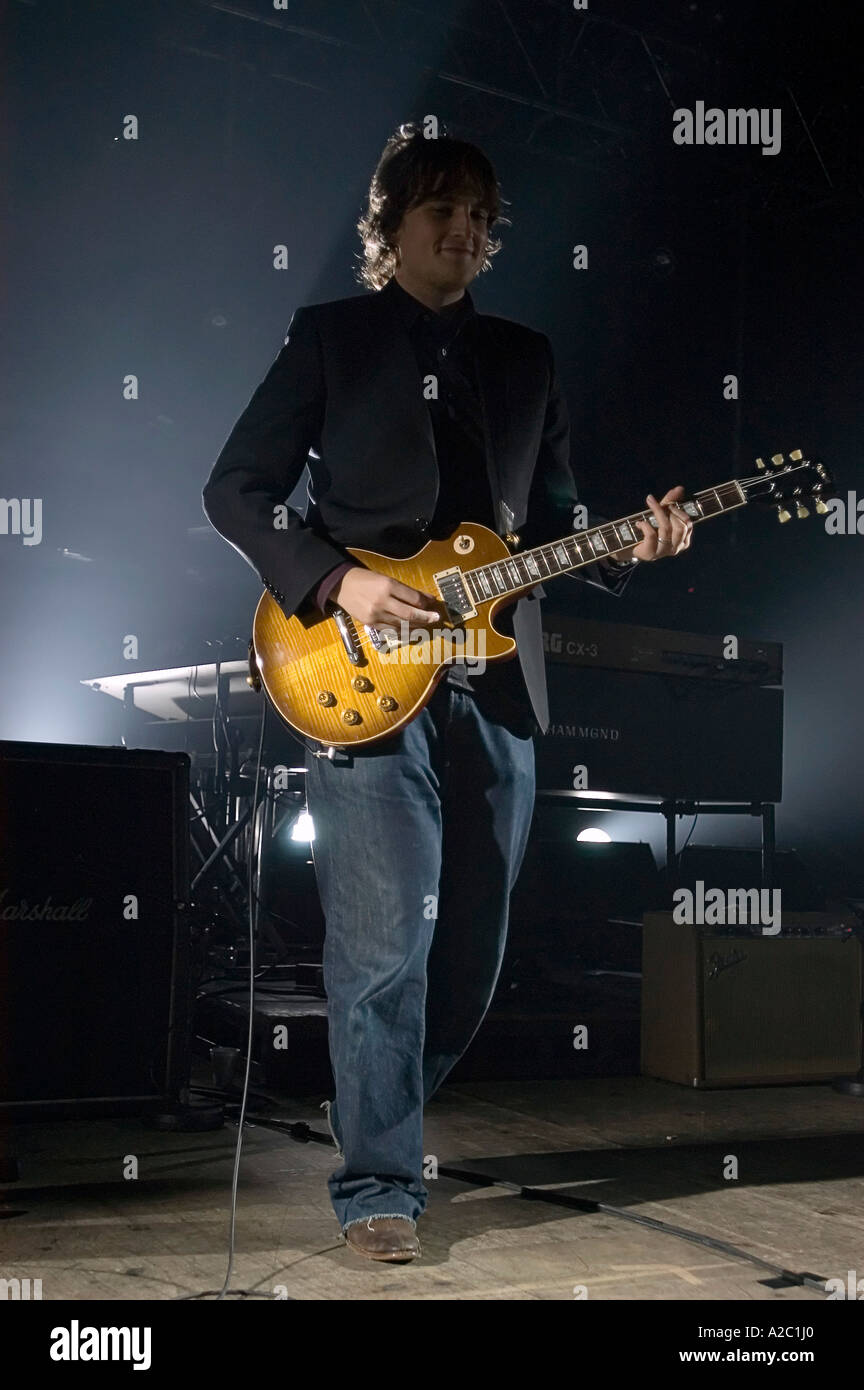 James Walsh of British band Starsailor performing live at the ...