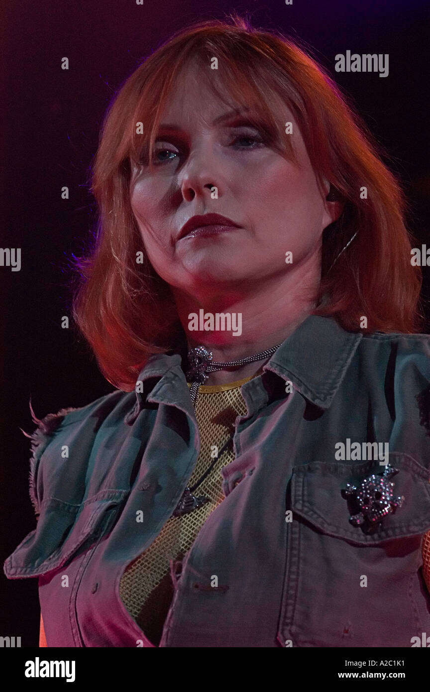 Debbie Harry of US Punk Band, Blondie Stock Photo - Alamy