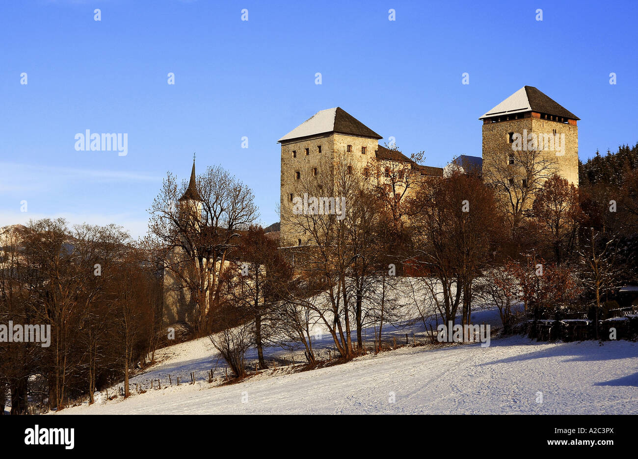 Kaprun Castle Austria Stock Photo - Alamy