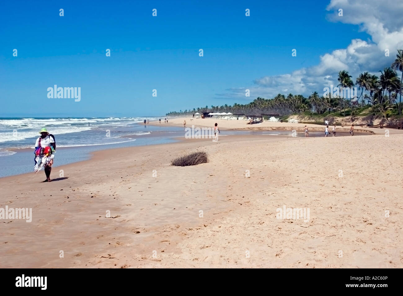 Costa do Sauípe beach state of Bahia Brazil Stock Photo - Alamy