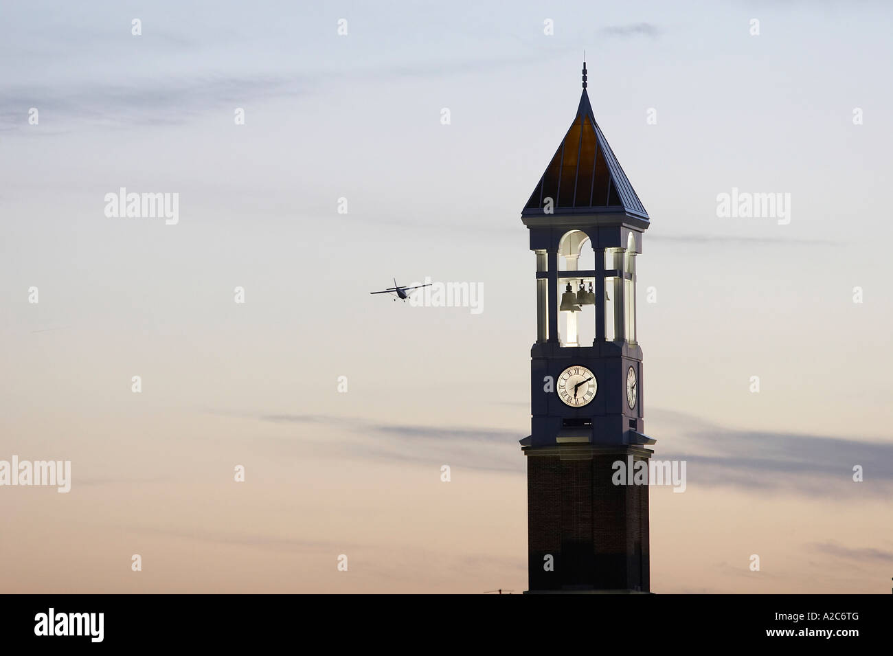 Purdue Bell Tower Stock Photo - Alamy