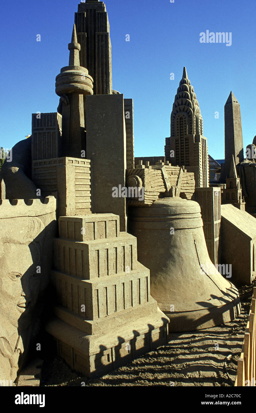Sand sculpture on display at the State Fair Sacramento California USA ...
