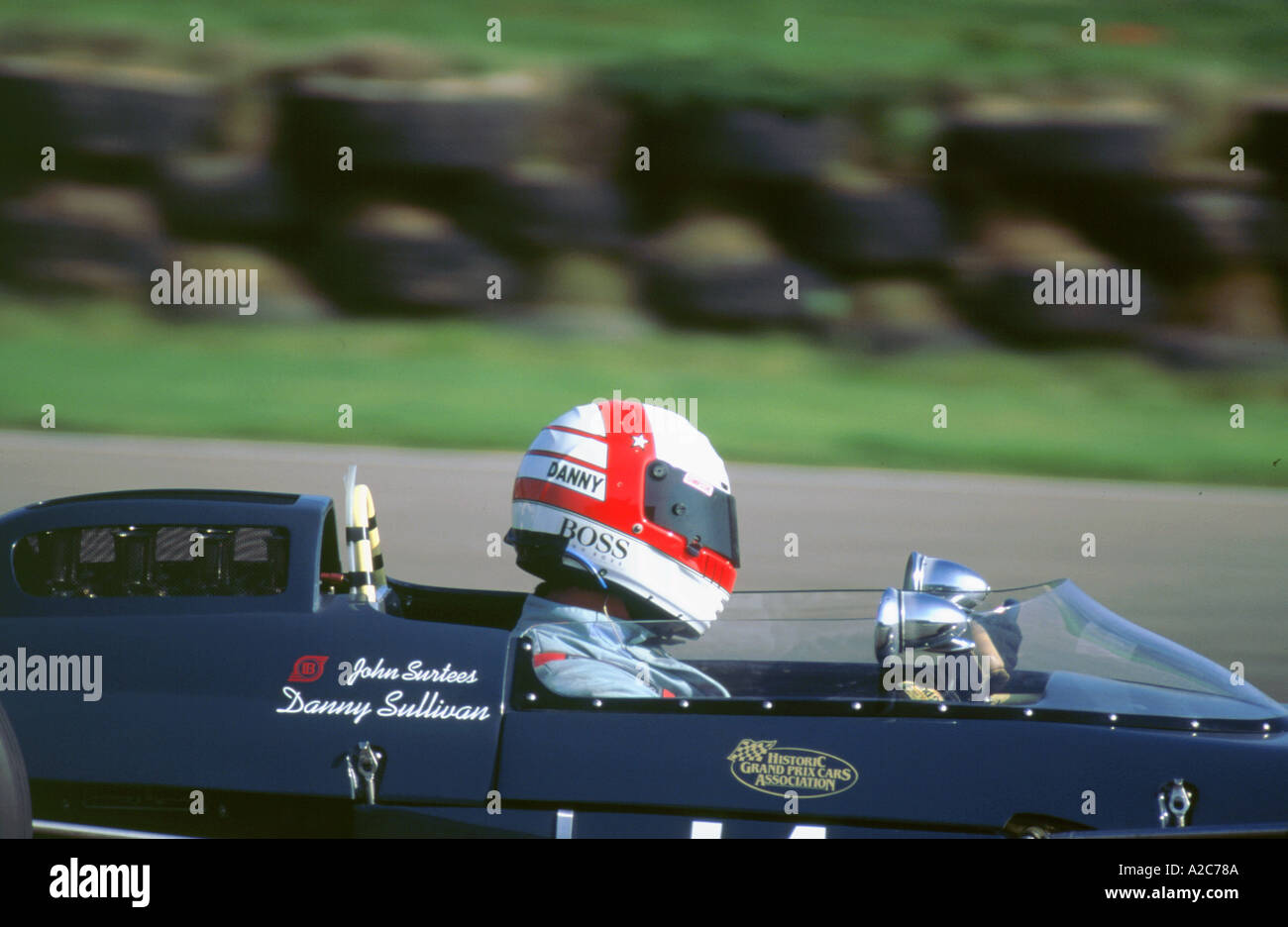Danny Sullivan 1998 Goodwood revival meeting Stock Photo - Alamy