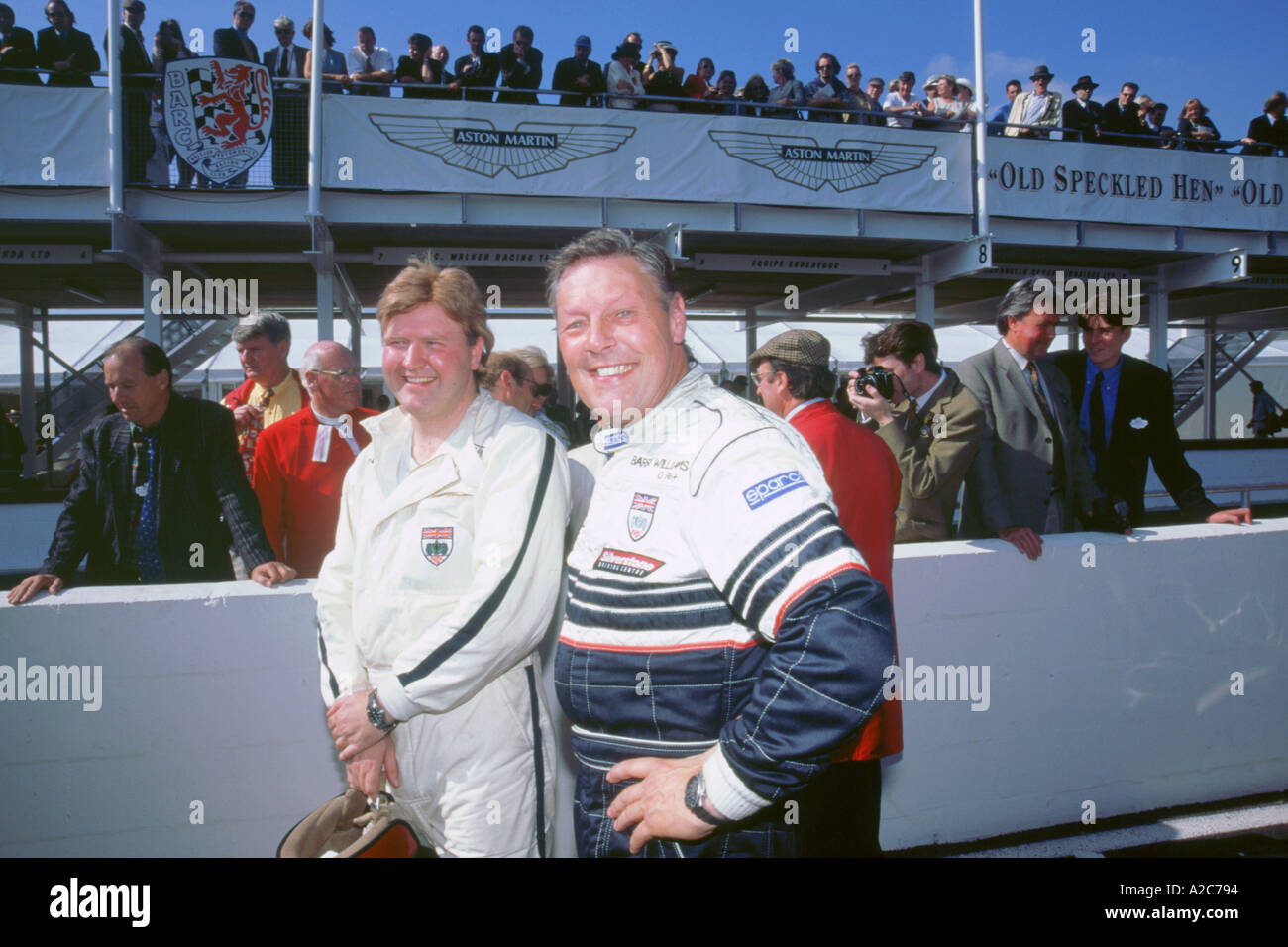 Racing driver Barry Williams Stock Photo - Alamy