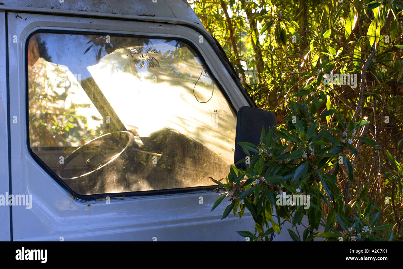 Van with dirty windows hi-res stock photography and images - Alamy
